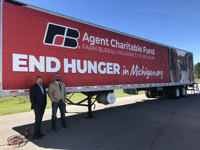 Farm Bureau Insurance agents team up to feed Michigan families | News ...